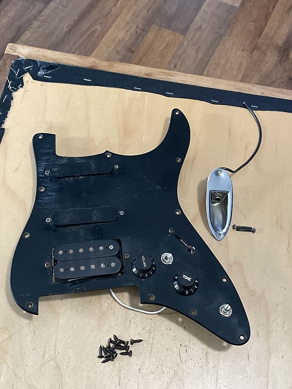 1985 Kramer Striker 300st Strat Loaded Factory Pickguard | Reverb