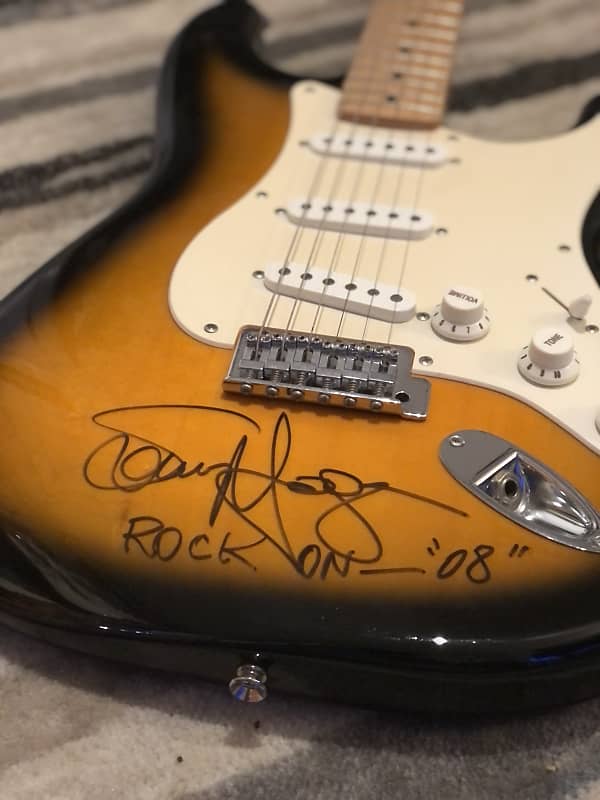 Sammy Hagar Autographed Guitar | Reverb