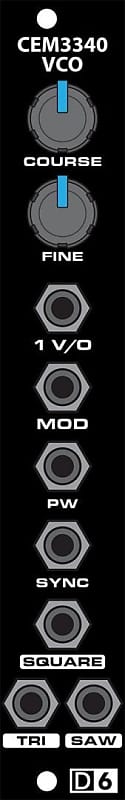 DIVISION 6 CEM 3340 VCO : BRAND NEW : [DETROIT MODULAR] | Reverb