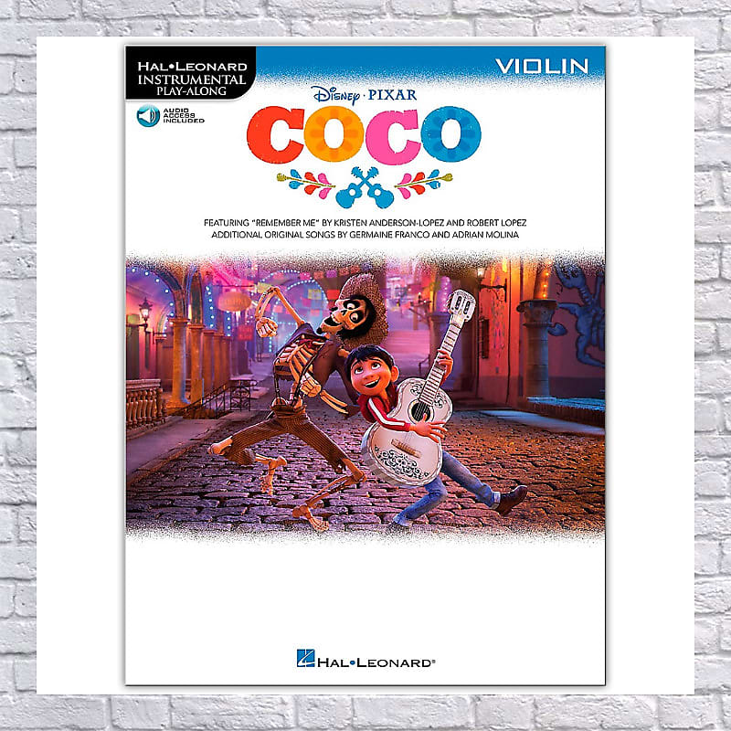 Coco: Violin, Includes Downloadable Audio Hal Leonard | Reverb