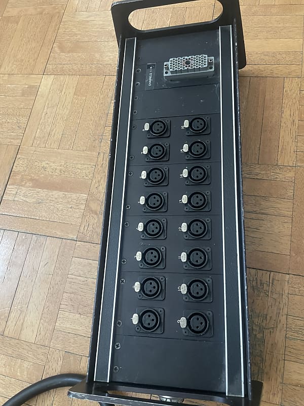 16ch XLR-EDAC-TRS Snake w Stagebox and Patchbay | Reverb