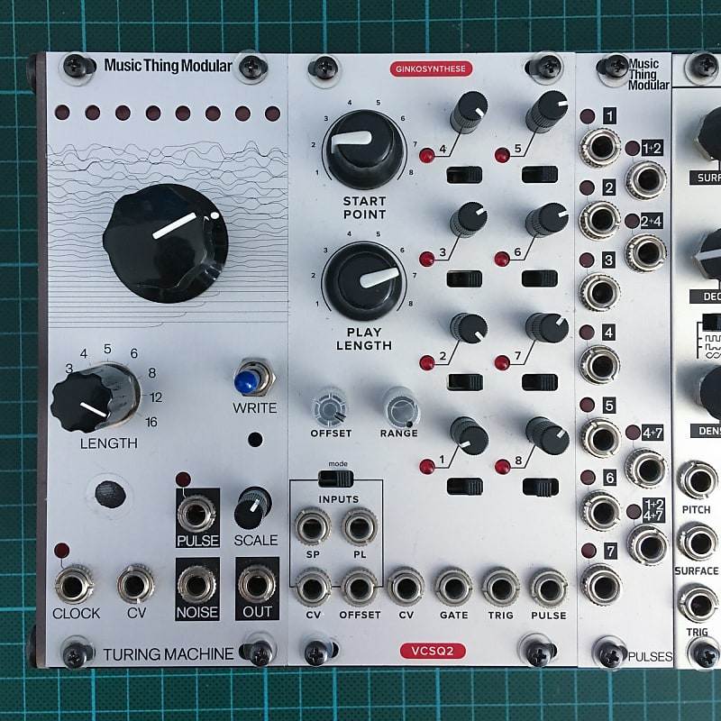 Music Thing Modular Turing Machine MK II + Pulses 2010s Grey | Reverb