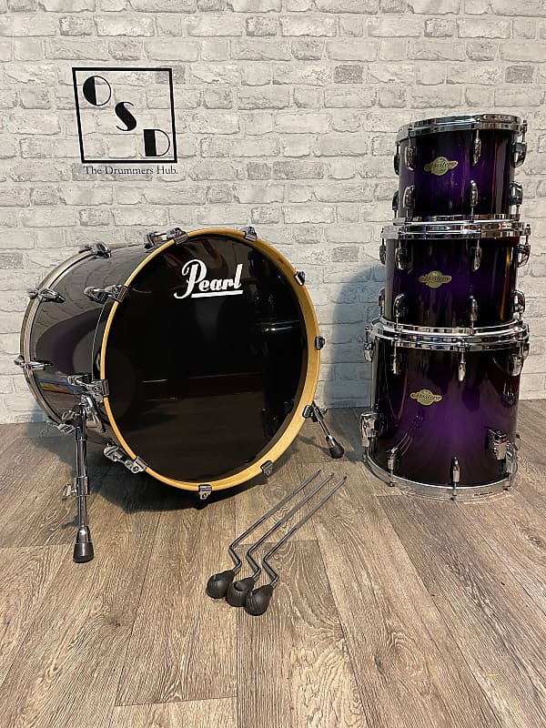 Pearl Masters Maple Drum Kit Shell Pack 4 Piece / 22” 14” | Reverb UK
