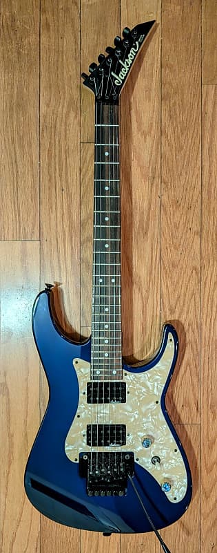 Grover Jackson Fusion HH 1989-1995 - Electric Blue | Reverb