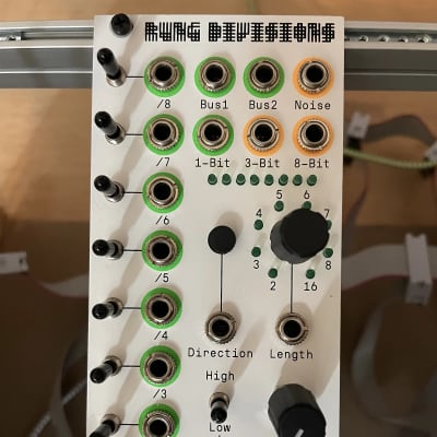 Fancyyyyy Rung Divisions V2 Clock Divider + Shift Register | Reverb