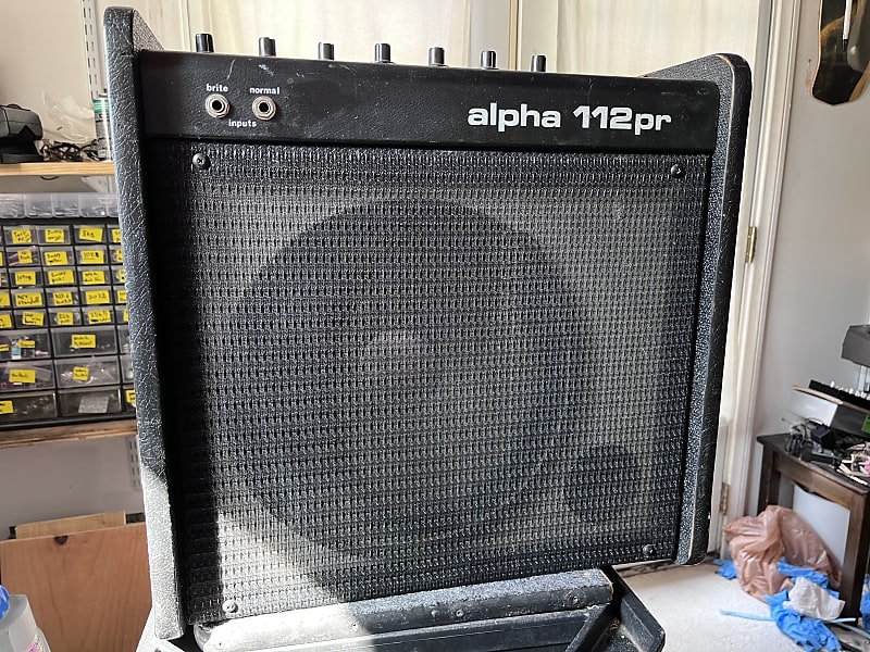 Sunn 112 PR Vintage Guitar Combo Amp Solid State 1980s - | Reverb