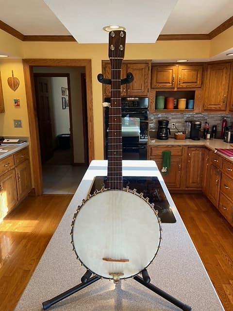 ca 1885 Buckbee Paddlehead 5 String Banjo | Reverb