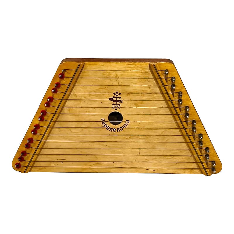 Russian 1970s Lap Harp by Perepelochka (Quail) | Reverb