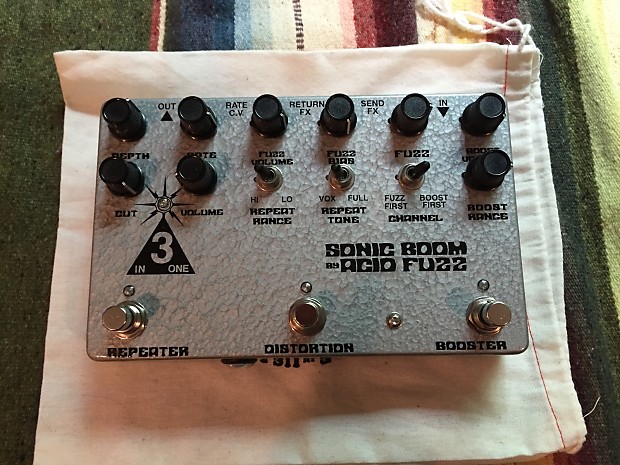 Acid Fuzz Sonic Boom Point To Point Early Serial Number Why | Reverb