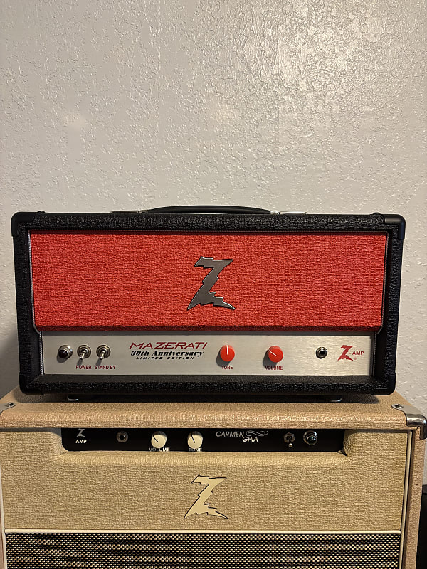 Dr. Z Amps Limited Edition 30th Anniversary Mazerati Head | Reverb