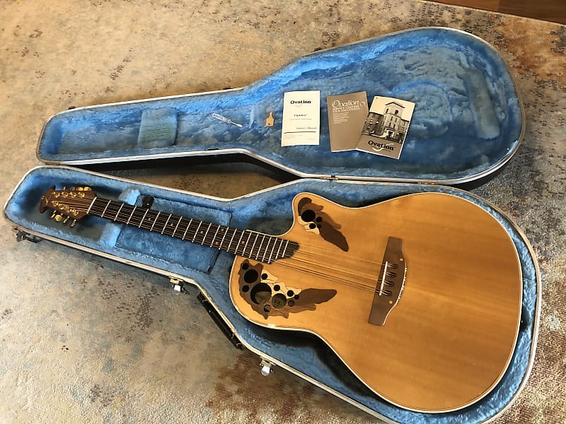 Ovation MC868-4 Mandocello Very Rare ~1990 w Original Hard | Reverb