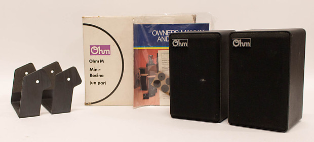 Ohm Electrodynamic Speaker System Model M 4Ω Desktop | Reverb Canada