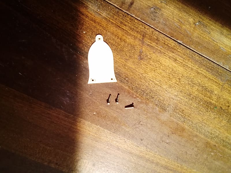 Kay/Truetone Truss Rod Cover w/screws | Reverb