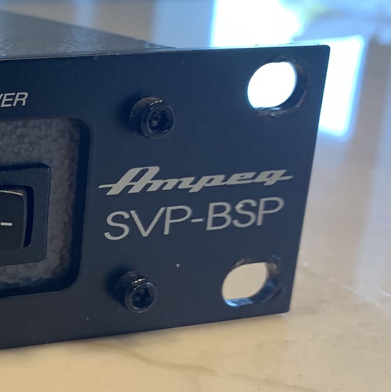 Ampeg SVP BSP Tube Bass Preamp USA Made | Reverb