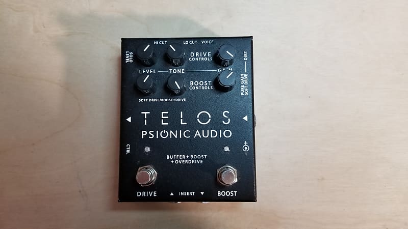 Psionic Audio Telos Boost and Overdrive Pedal | Reverb