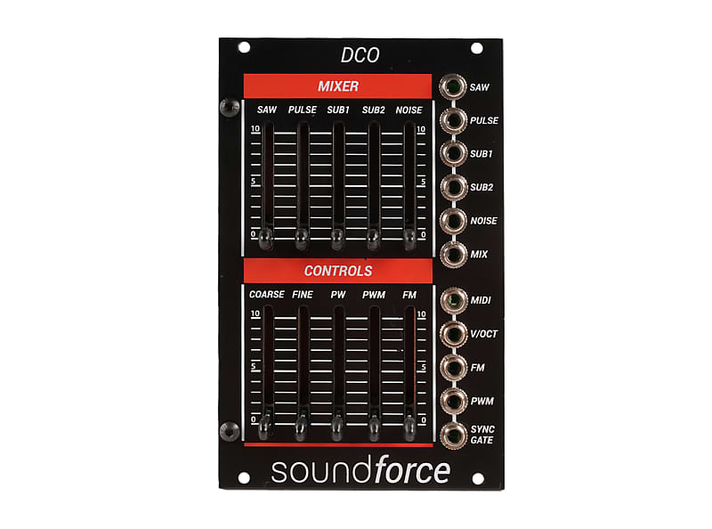 Soundforce DCO Juno-Inspired Oscillator (Black) [USED] | Reverb