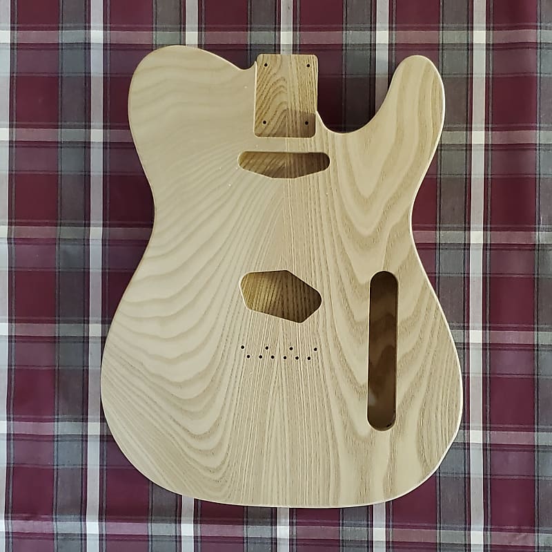 Woodtech Routing 2 pc Catalpa Arm & Belly Cut Telecaster Body | Reverb