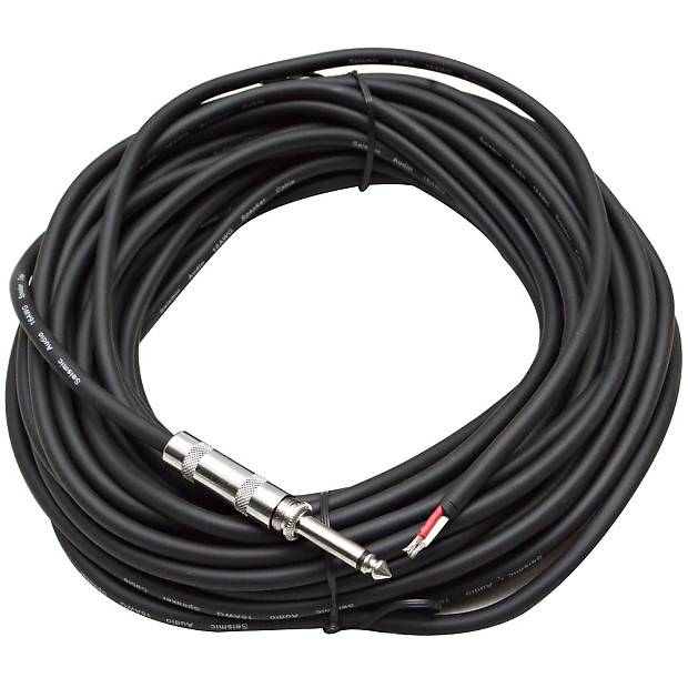 Seismic Audio SPRW50 Raw Wire to Speakon Speaker Cable - | Reverb UK
