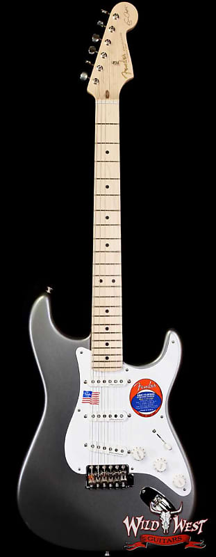 Fender USA Eric Clapton Stratocaster Maple Fingerboard Pewter | Reverb
