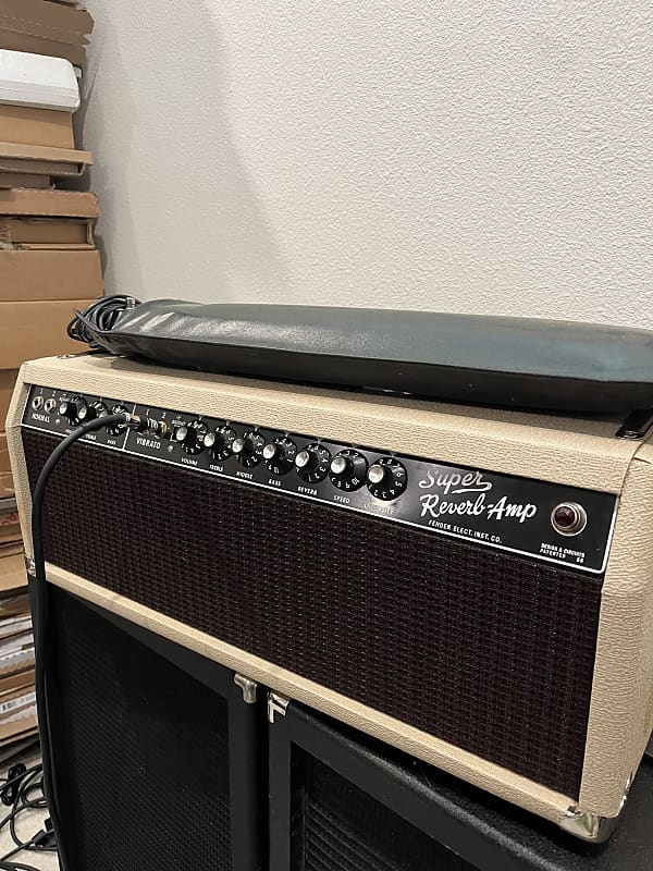 Fender Super Reverb unloaded chassis vintage modded ab763 | Reverb