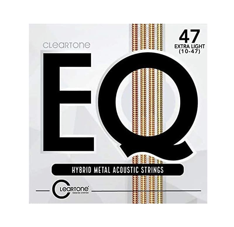 Cleartone Strings 7810 EQ Hybrid Metal Acoustic, Extra Light | Reverb