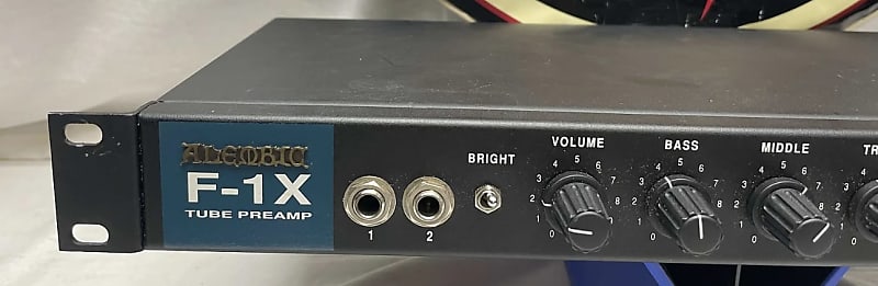 Alembic F-1X F1X Tube Bass Preamp Rack | Reverb