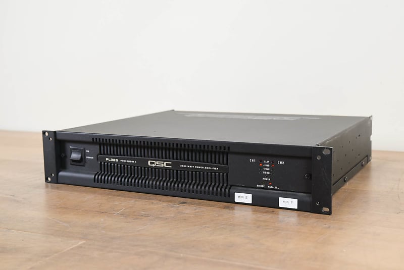 QSC PL325 Powerlight 3 Series Two-Channel Power Amplifier | Reverb