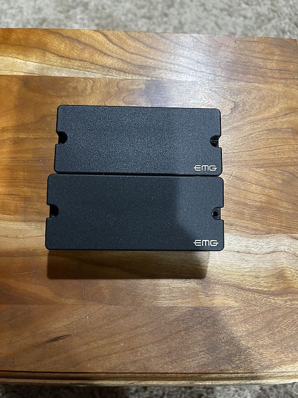 EMG 707 2010ish Black, Gold Lettering | Reverb