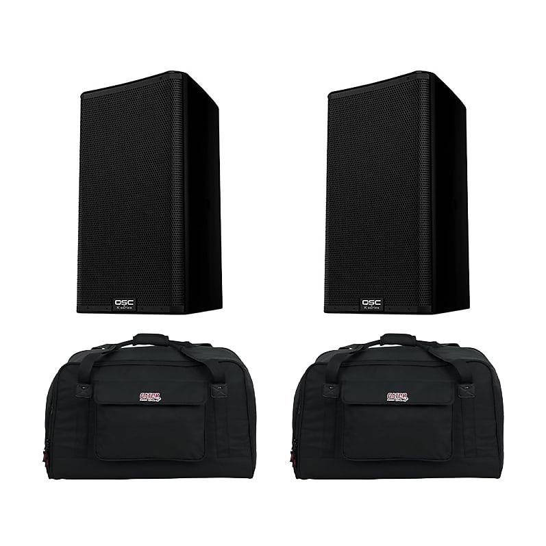 2 x QSC K12.2 Two-Way 12 2000W Powered Portable PA Speaker + | Reverb