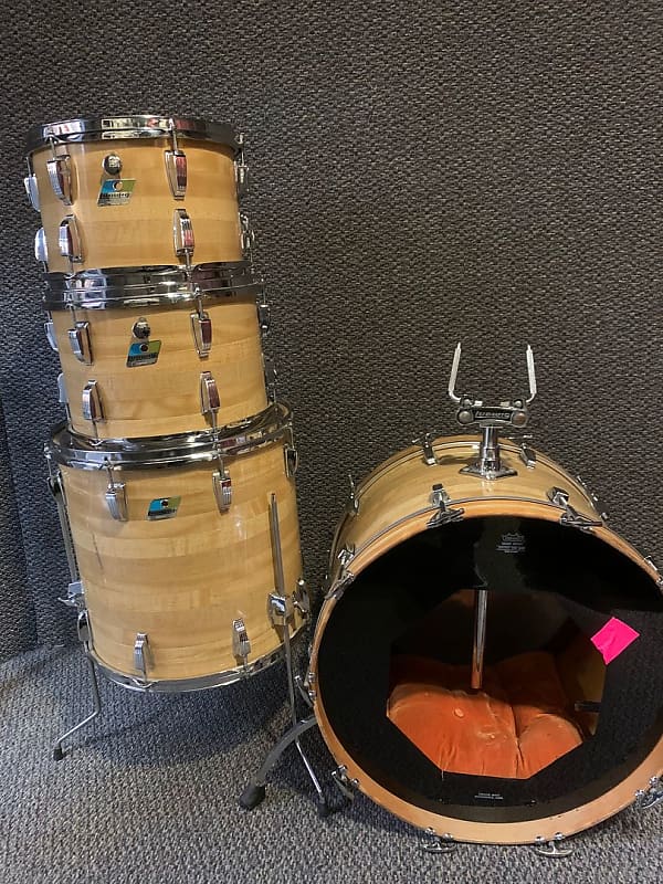 LUDWIG 70'S LUDWIG KIT 4 Pieces Drum Shell Pack NATURAL | Reverb