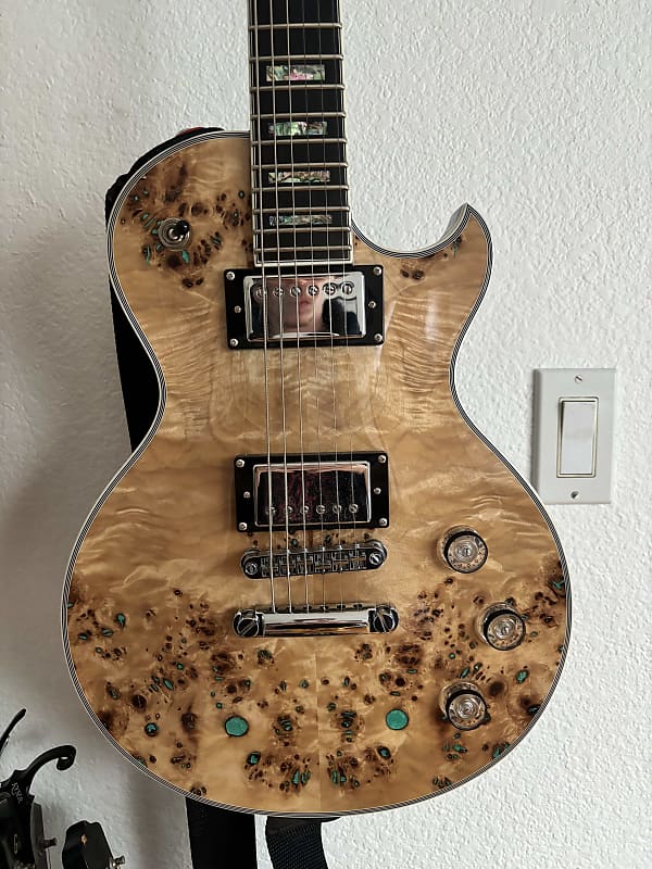 Schecter Solo Custom II 660 2023 - Gloss Natural Burl Top | Reverb