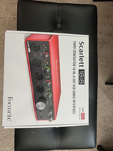 Scarlet 18i8 third generation 2022 - red | Reverb