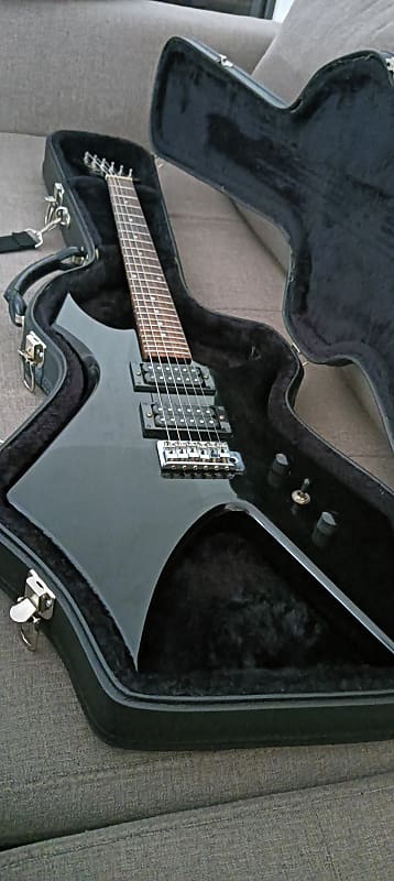 B.C. Rich Warlock reverse head Mid-90s - Black | Reverb