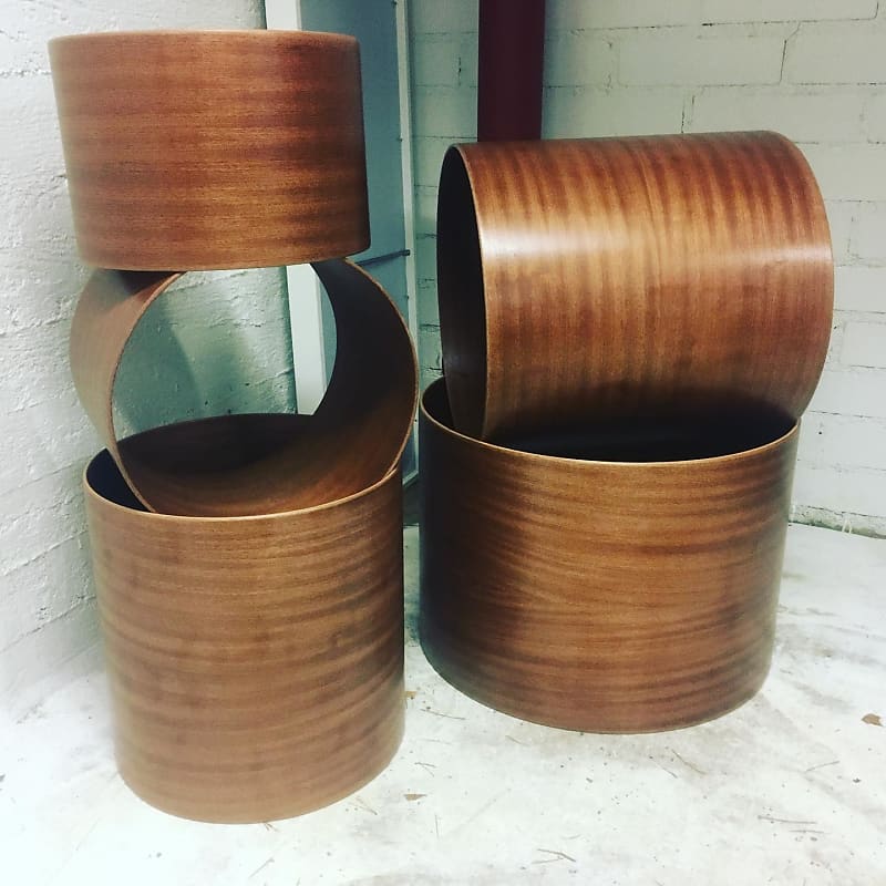 Porthan 3-ply Mahogany drum shell pack | Reverb