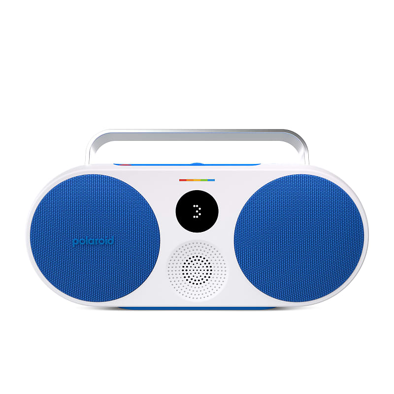 Polaroid P3 Music Player Blue - Retro-Futuristic Bluetooth | Reverb