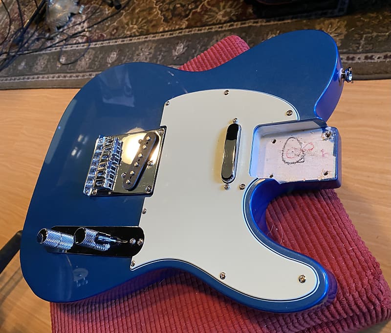 Squier Telecaster Body 2020 Metallic Blue | Reverb