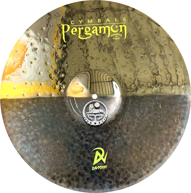 Pergamon Cymbals 20" Division Ride Sizzle-Rivets | Reverb