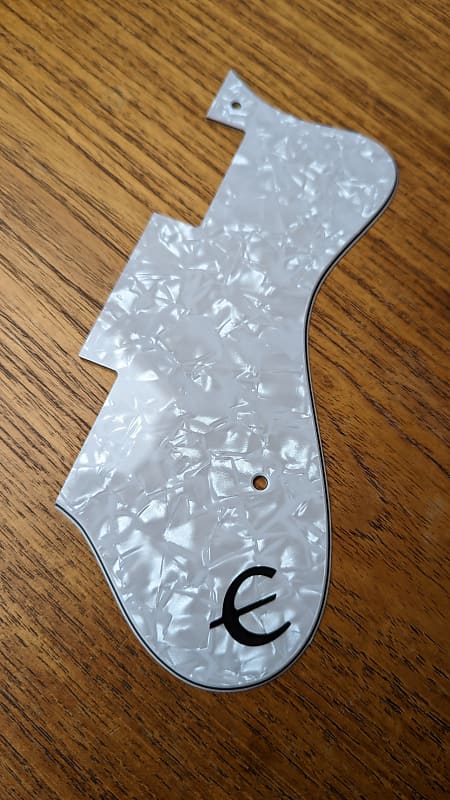 Replica Epiphone Riviera Style Guitar Pickguard 1980s | Reverb UK