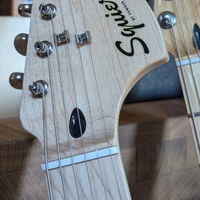 Squier Fender Squier Paranormal Esquire Deluxe NECK & TUNERS | Reverb