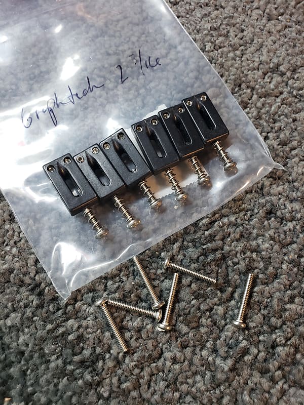 Graphtech Saddles 2 3/16" Tele/strat Saddles | Reverb