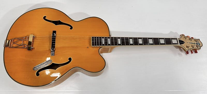 Samick Greg Bennett JZ-4 Archtop Blonde Finish Quilted Maple | Reverb