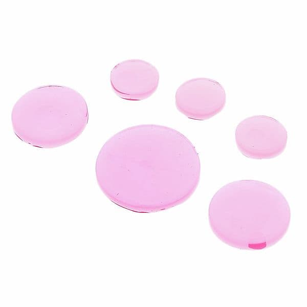 Slapklatz Mini Dampener Set - Pink - 6 Pieces | Reverb