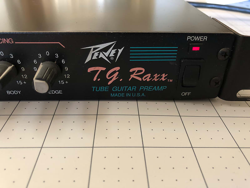 Peavey T.G. Raxx Tube Guitar Rackmount Preamp - 90's | Reverb