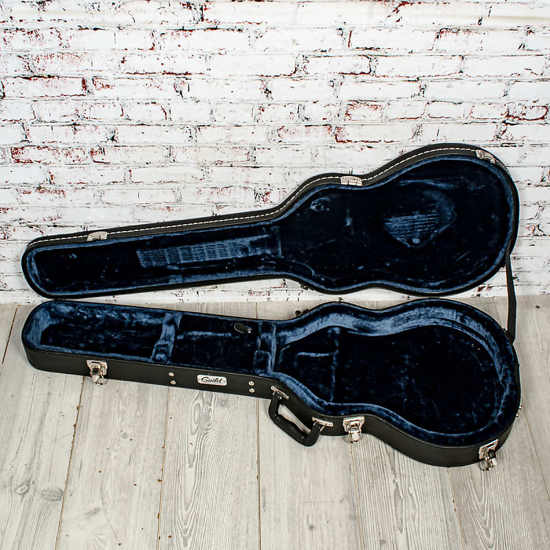 Guild - Semi-Hollow Electric Guitar Hardshell Case - Black | Reverb