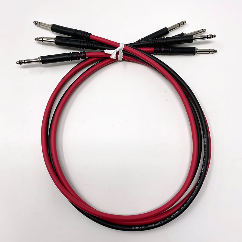 Redco TT/Bantam Patch Cables - Mogami 2893 - Qty 4 - 2 ft. | Reverb