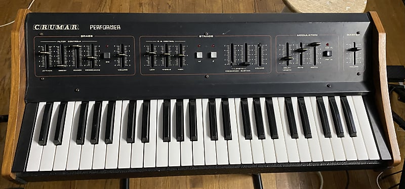 Crumar Performer 1975 - Black | Reverb