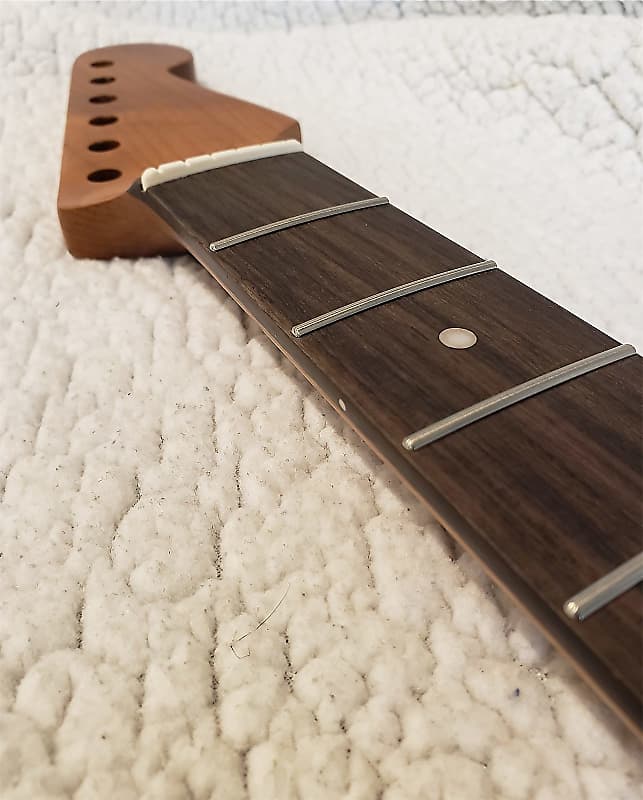 USA made Vintage Nitro neck,Walnut insert,Rounded edges,NO | Reverb