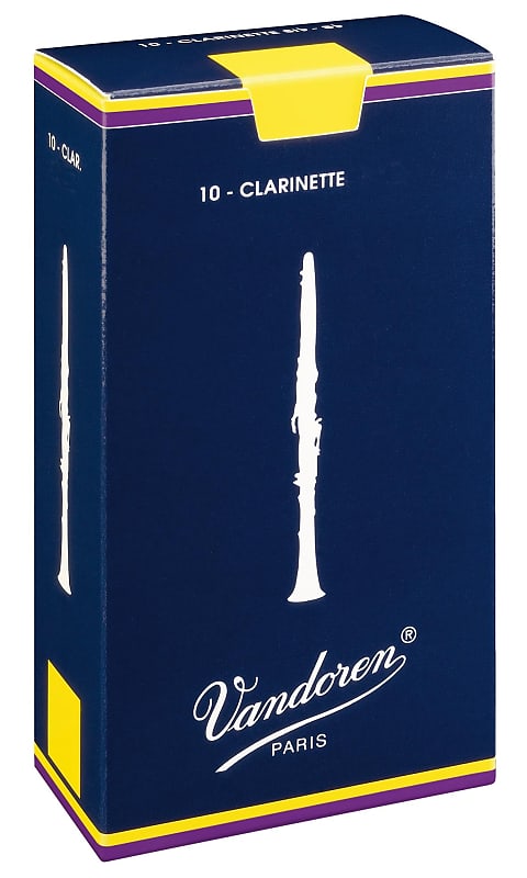 Vandoren Traditional Ab Piccolo Clarinet, Box of 10 - | Reverb