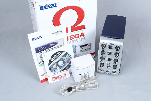 USED Lexicon Pro Omega Interface Desktop Recording Studio | Reverb UK