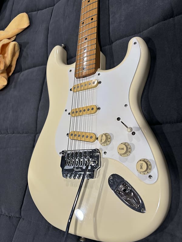 Fender Squier Contemporary Stratocaster MIJ White | Reverb